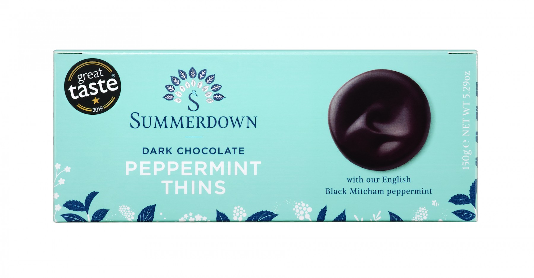 Summerdown Pure Mint Summerdown Peppermint Thins 150g | Brands ...