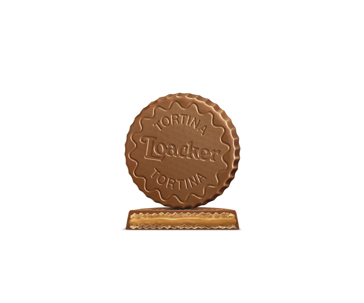 Loacker Peanut Butter Filled Tortina Chocolate Wafer 21g | Bulk Buys ...